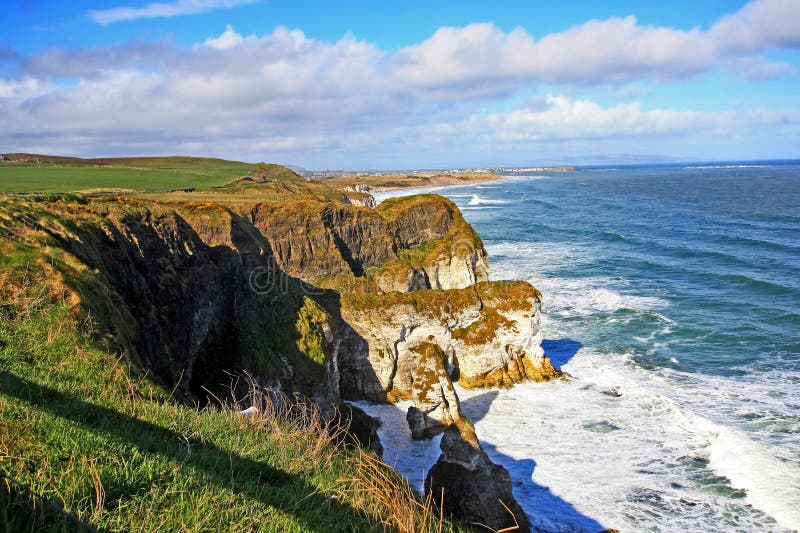 Irish Coastline in Springtime Stock Photo - Image of coast, cliff: 30932514