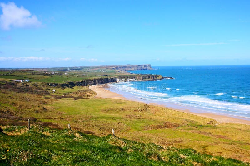 Irish Coastline in Springtime Stock Image - Image of irish, quiet: 30932523