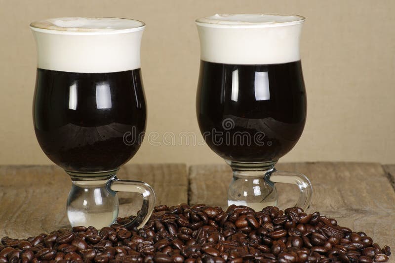 Irish coffee stock image. Image of irish, caffeine, shot - 23352917