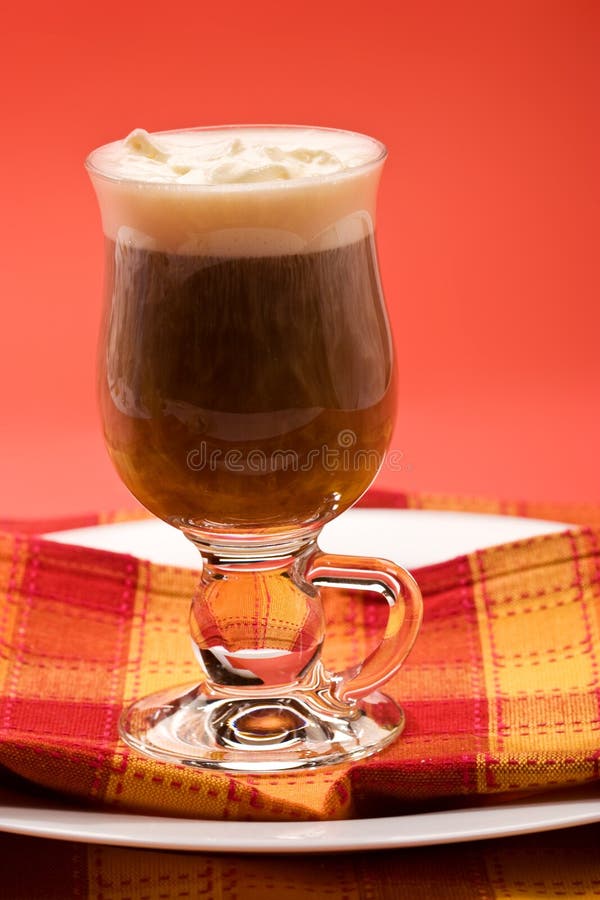 Irish coffee stock image. Image of irish, drink, table - 8700323