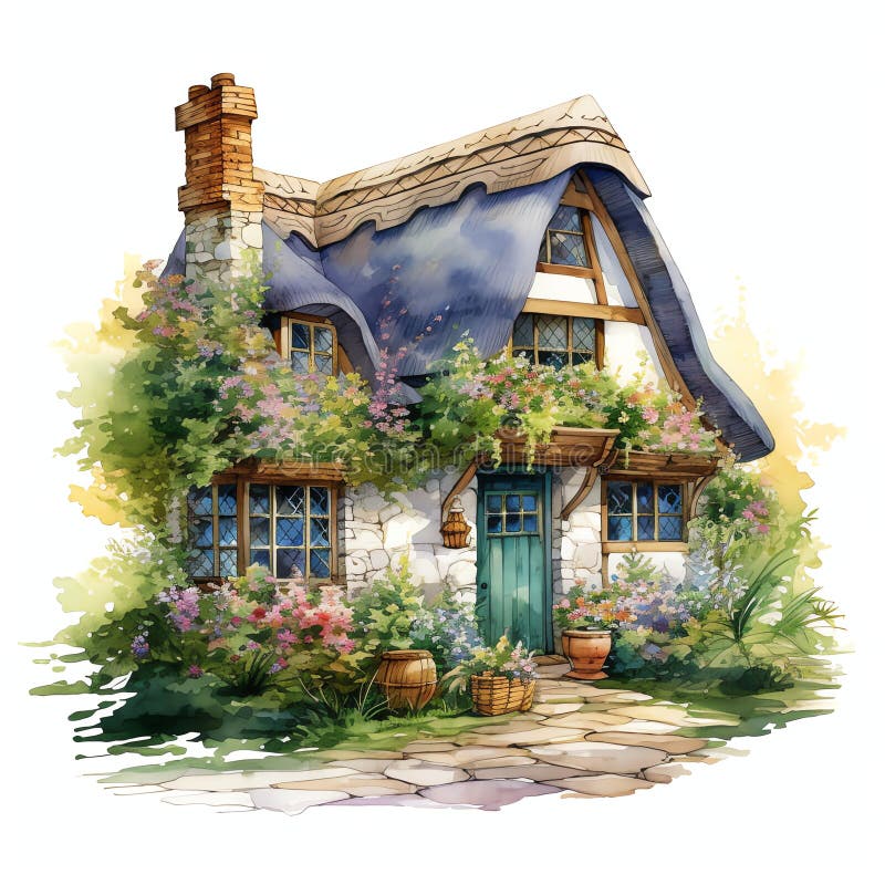 Irish Cottage Stock Illustrations – 582 Irish Cottage Stock ...
