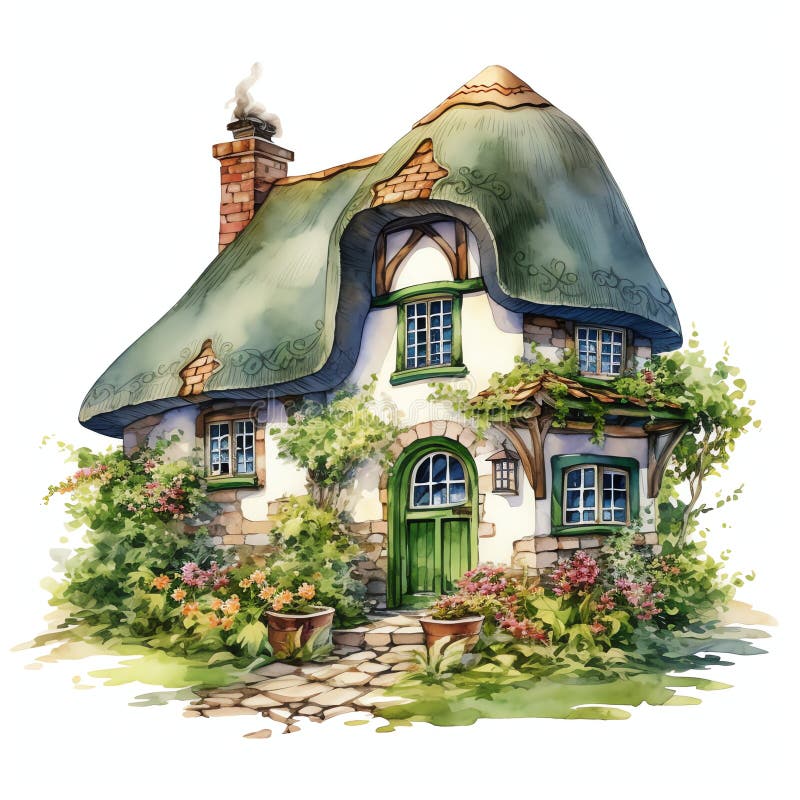 Irish Cottage Stock Illustrations – 733 Irish Cottage Stock ...