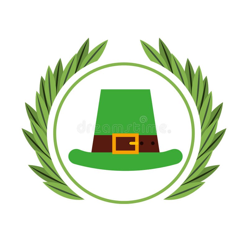 Irish elf hat icon stock vector. Illustration of sign - 85377269