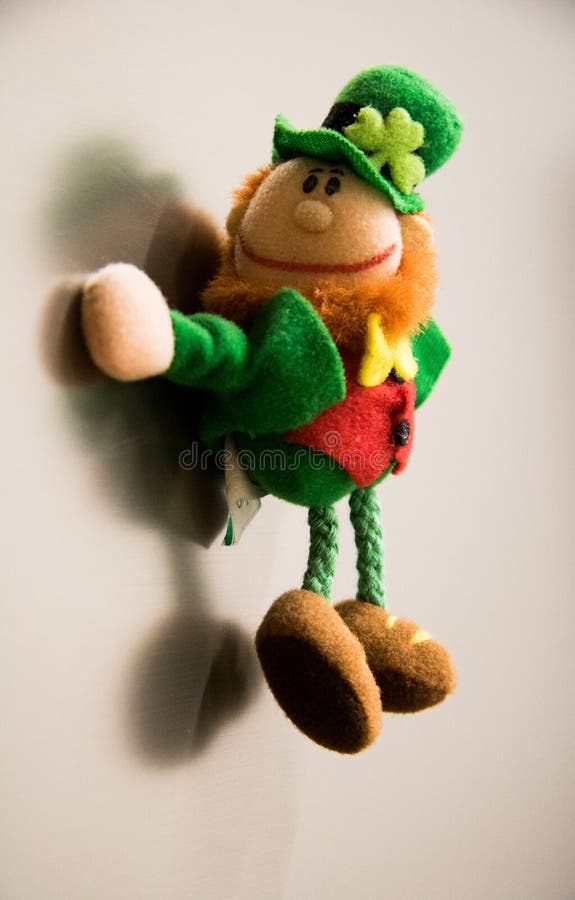 An Irish elf magnet puppet stock photo. Image of irish - 166390236
