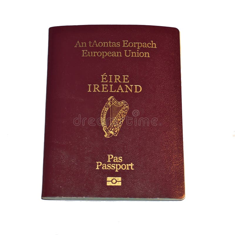Irish passport stock image. Image of document, citizenship - 7347507
