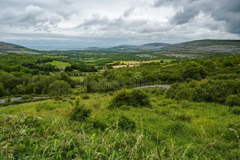 Irish Fields after the Storm Stock Photo - Image of view, fields: 137614430