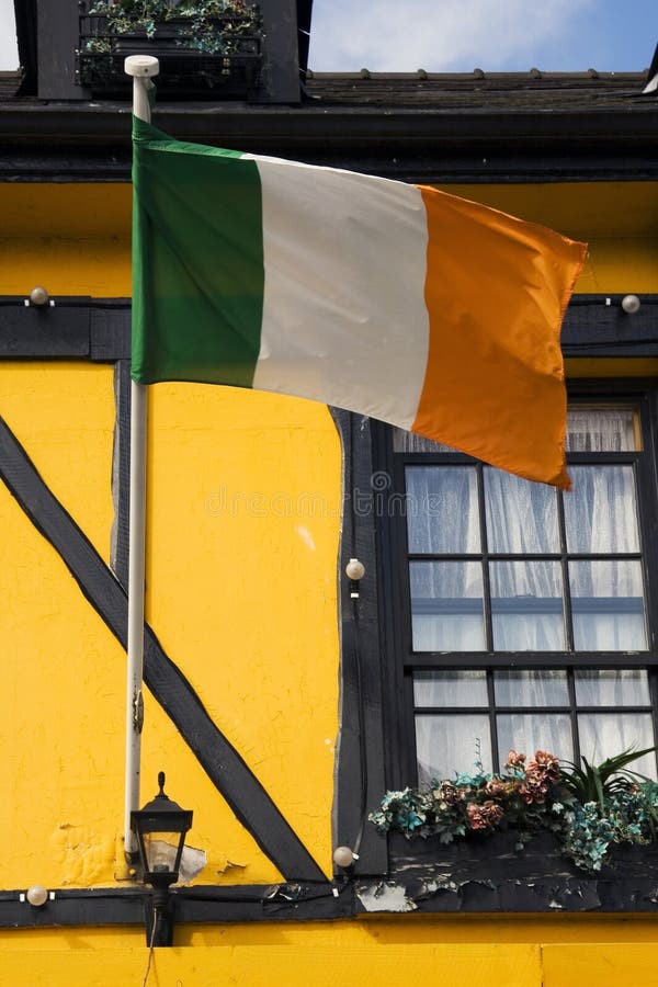Irish flag stock photo. Image of patriotism, saint, house - 4821554