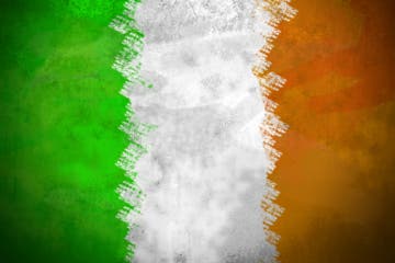 Irish Flag stock image. Image of irish, island, distressed - 87621761
