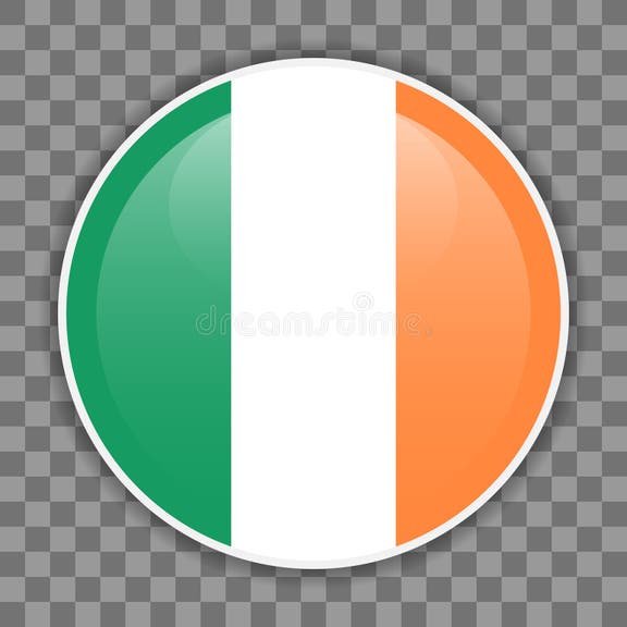 Irish flag icon stock vector. Illustration of checkered - 347302405