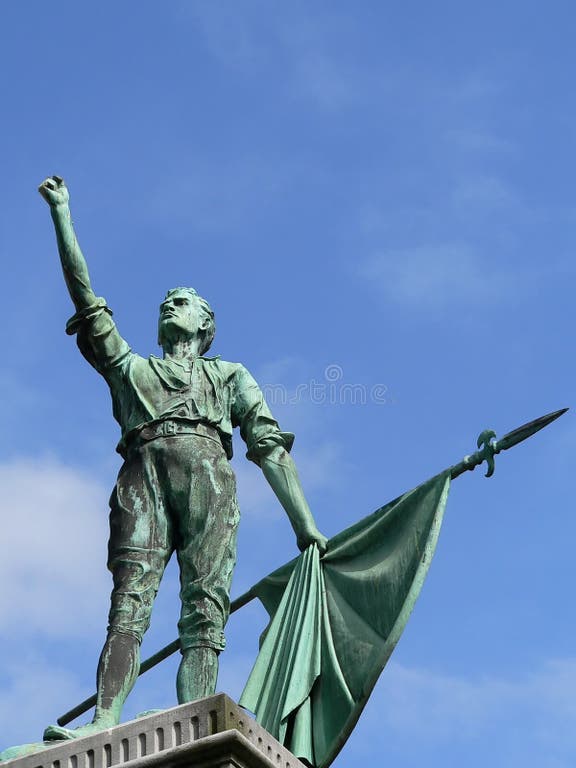 Irish Freedom Fighter stock photo. Image of statue, irish - 5919152