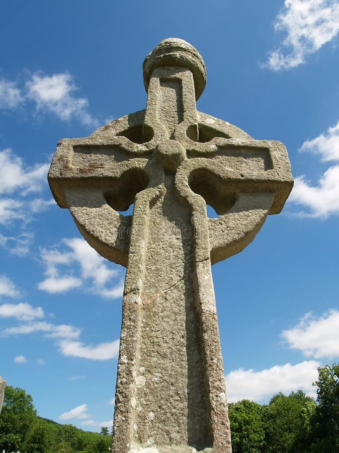 Irish High Cross stock image. Image of belief, ireland - 10732987
