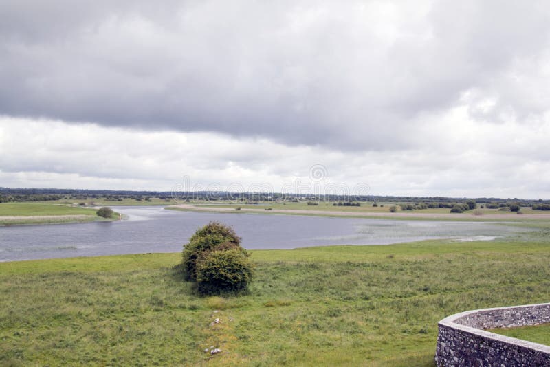 Irish landscape stock image. Image of ruins, castle, abandoned - 84819887