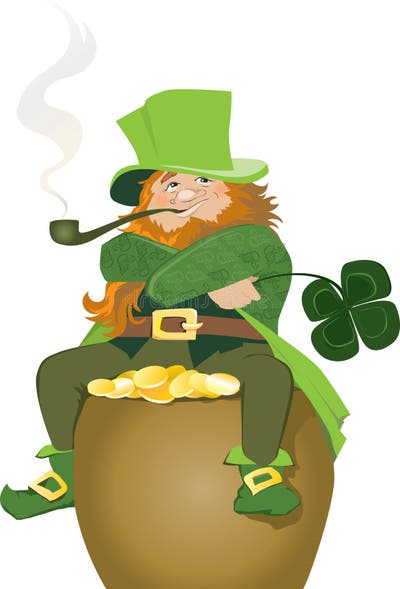 Irish Leprechaun stock vector. Illustration of artwork - 11166101