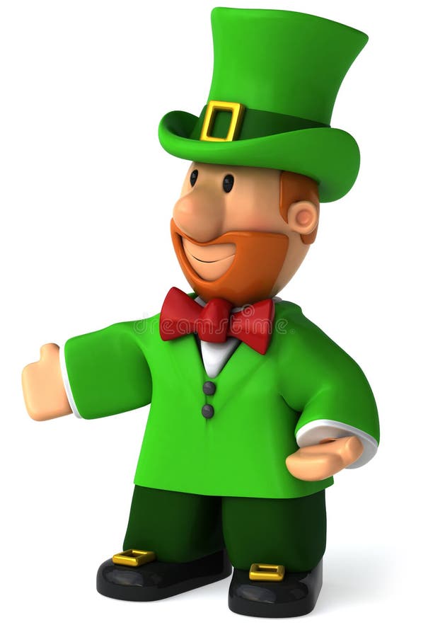 Irish leprechaun stock illustration. Illustration of saint - 18775501