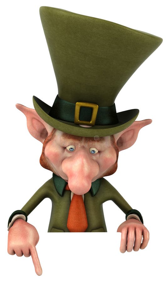 Irish leprechaun stock illustration. Illustration of character - 19925411