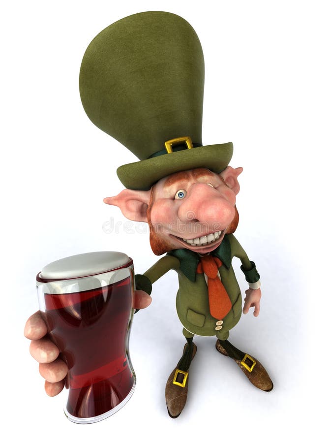 Irish leprechaun stock illustration. Illustration of folklore - 21532861