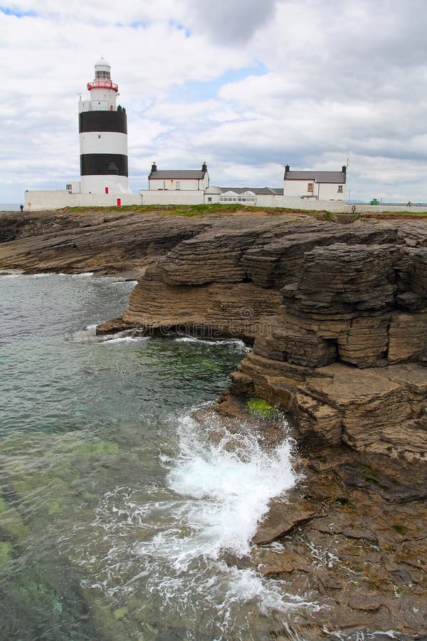 Irish Lighthouse of Hook Head Stock Photo - Image of head, hook: 31558022