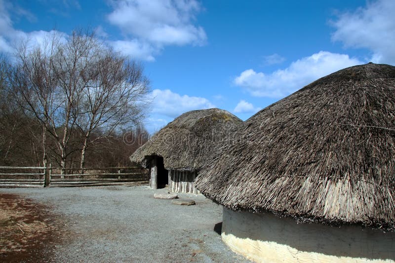 Irish mud huts stock image. Image of arid, beauty, homes - 5685207