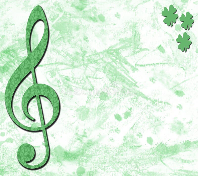 Irish Musical Banner stock illustration. Illustration of celtic - 2015288