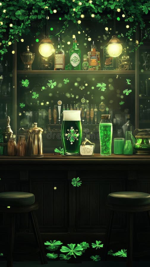 Irish Pub - a Magical St. Patrick S Day Celebration Stock Photo - Image ...