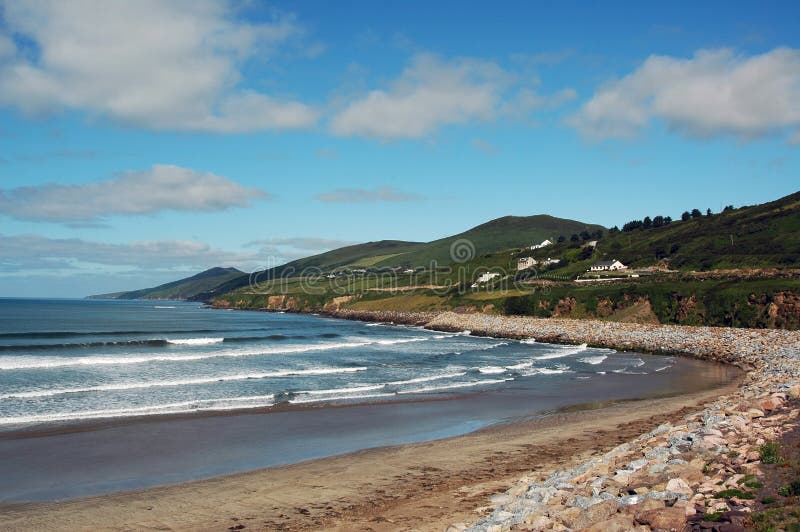 Irish Rocky Shore stock image. Image of blue, cloudy, clouds - 7118235
