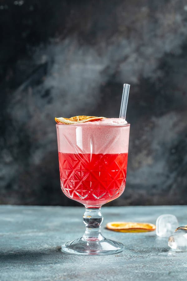 Irish Rose Alcohol Cocktail, Fresh and Healthy Cocktail Stock Photo ...