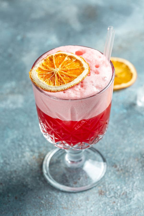 Irish Rose Alcohol Cocktail, Fresh and Healthy Cocktail Stock Photo ...