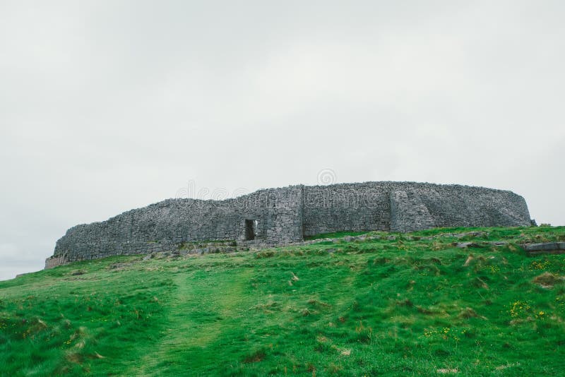 Irish Ruins, Aran Islands stock photo. Image of aran - 46816896
