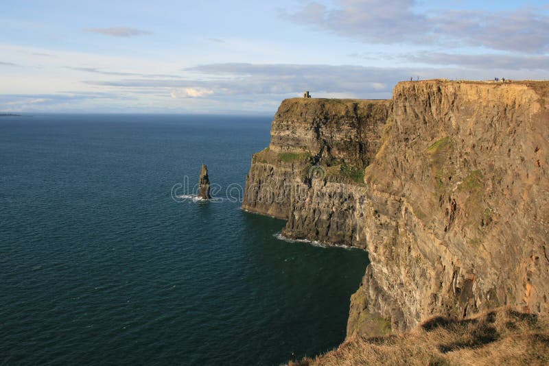 Irish sea cliffs stock image. Image of moher, coastline - 4737851