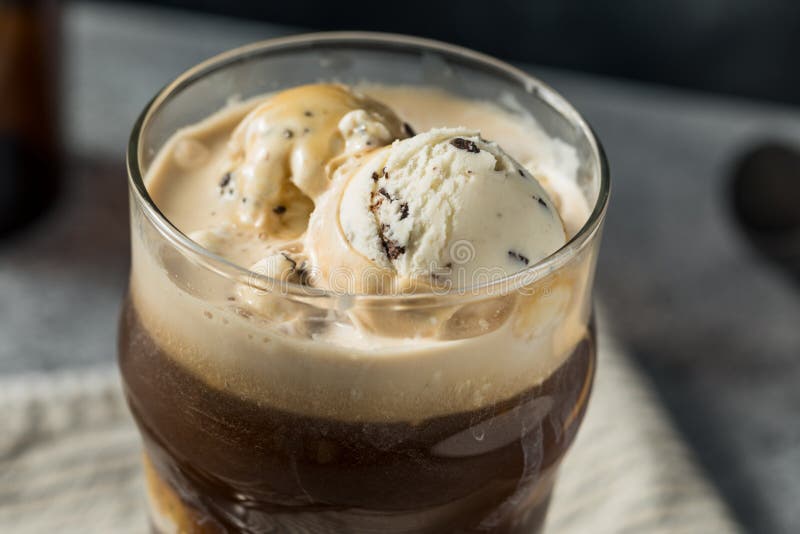 Irish Stout Ice Cream Float Stock Image - Image of froth, cold: 269347979