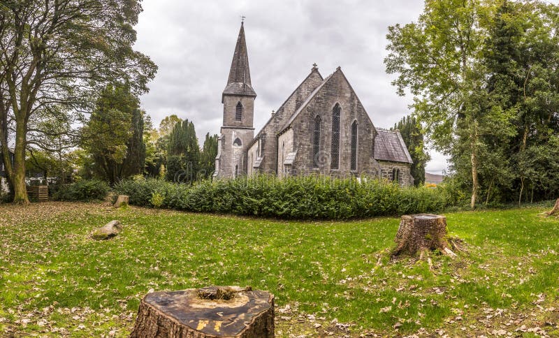 Irish Style Church in Kenmare Stock Photo - Image of ring, religion ...