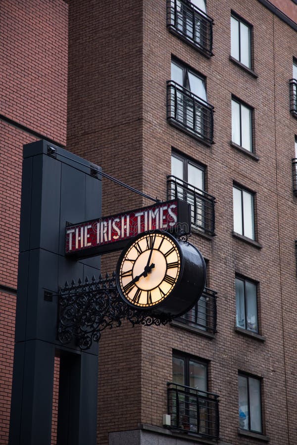 The Irish Times Newspaper Headquarters Editorial Photography - Image of ...