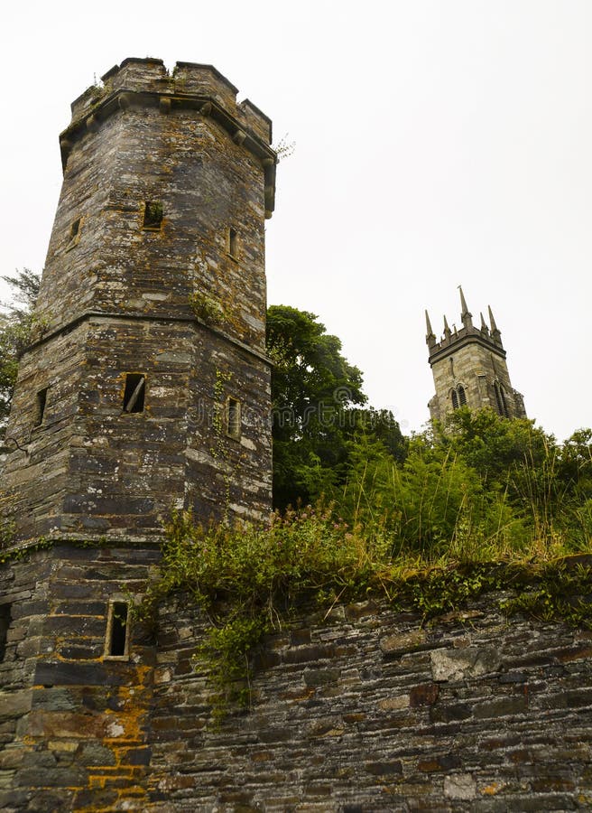 Irish Tower stock photo. Image of tower, ireland, castletownsend - 44431130