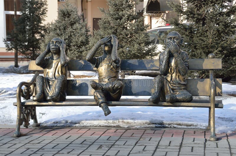 See Nothing, Hear Nothing, Nothing Will Not Tell Stock Image - Image of ...