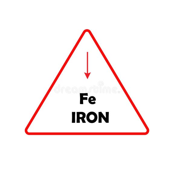 Iron Deficiency Symbol Stock Illustrations – 168 Iron Deficiency Symbol ...