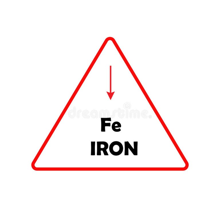 Iron Deficiency Symbol Stock Illustrations – 170 Iron Deficiency Symbol ...