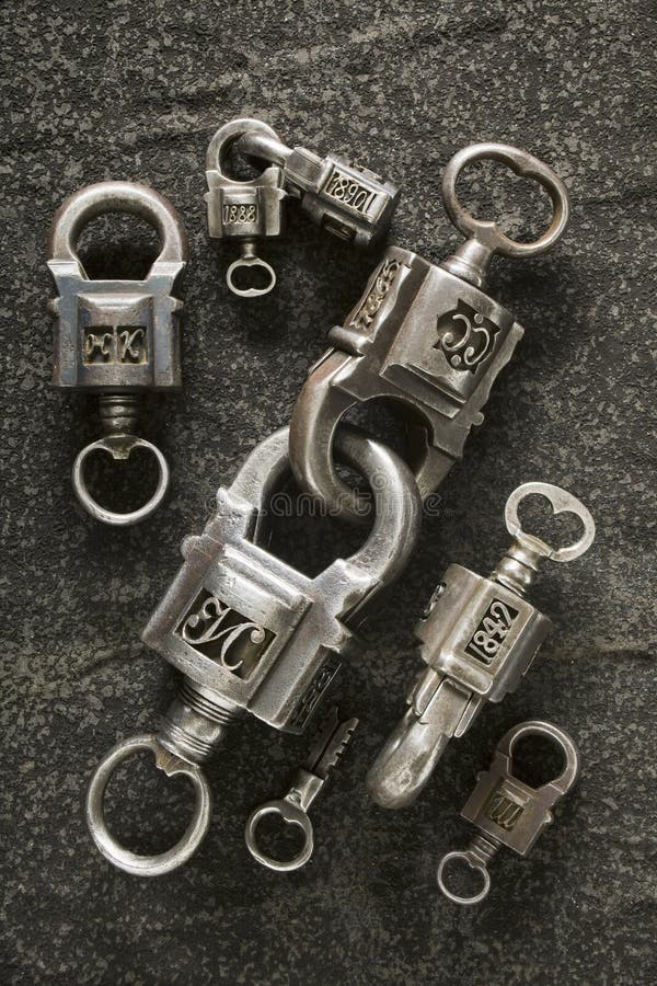 Old Antique Locks stock image. Image of isolated, prison - 2582571
