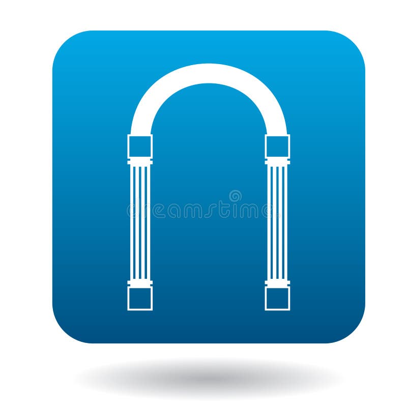 Iron Arch Icon, Simple Style Stock Vector - Illustration of blog, curve ...