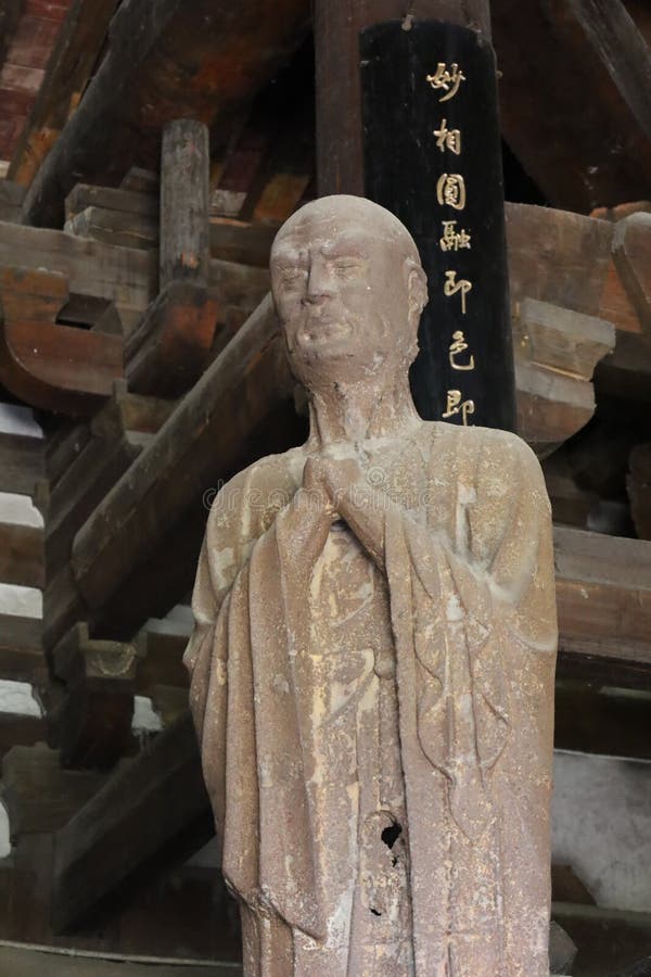 Iron Arhat Statue - Tang Dynasty Stock Photo - Image of tang, china ...