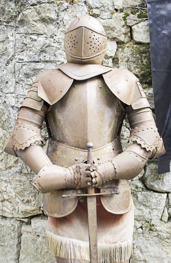 Iron armor stock photo. Image of knight, castle, combat - 60823664