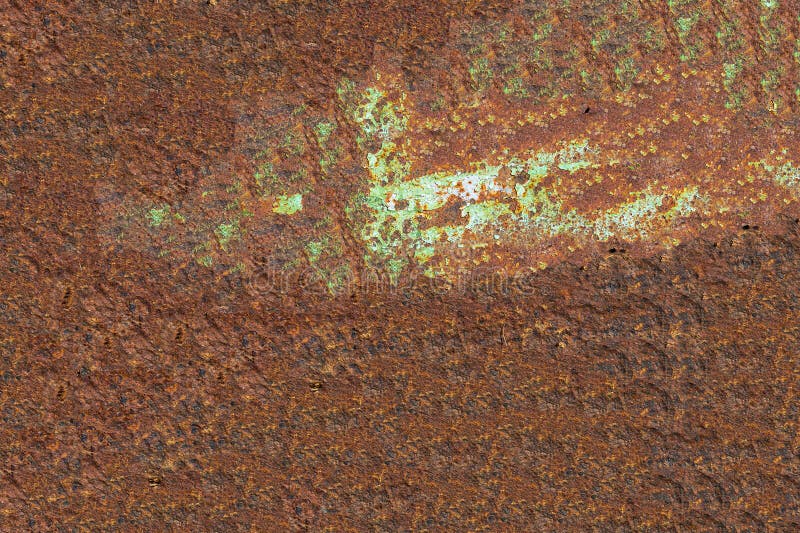 Iron Background Old and Rusty Design Base Dark Brown Stock Photo ...