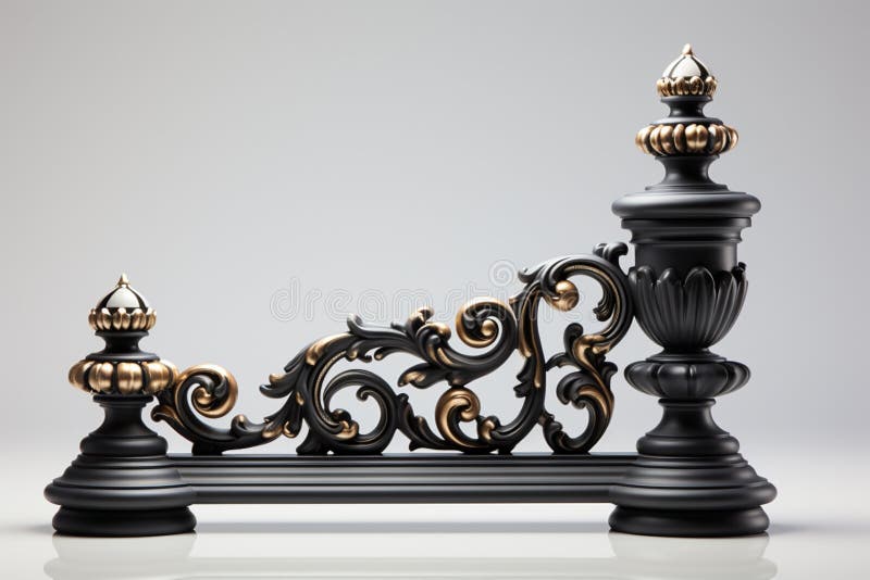 Iron Baluster stock illustration. Illustration of color - 302531334