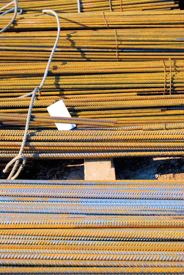 Iron bar stock image. Image of iron, core, rusty, brown - 13331491