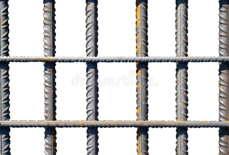 Iron bars stock photo. Image of reinforced, pattern, civil - 3075628