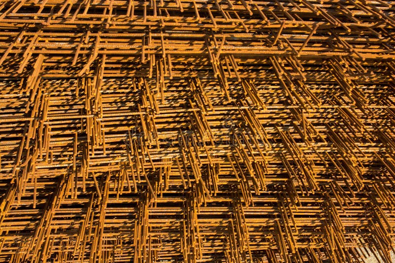 Iron Reinforcement Bars for Construction Stock Photo - Image of bars ...