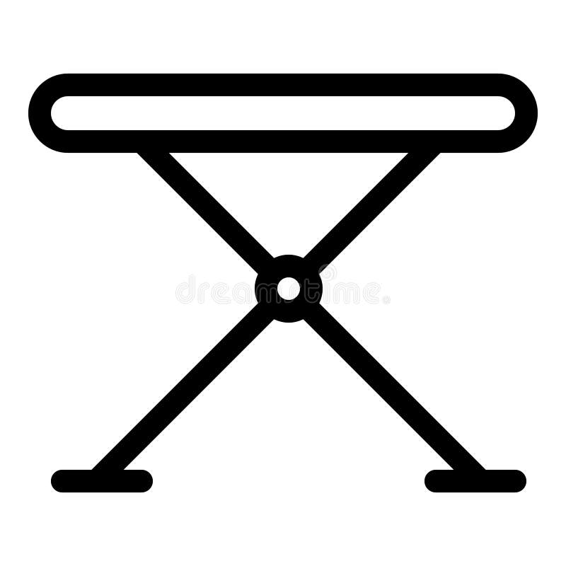 Iron Board Icon, Outline Style Stock Vector - Illustration of electric ...