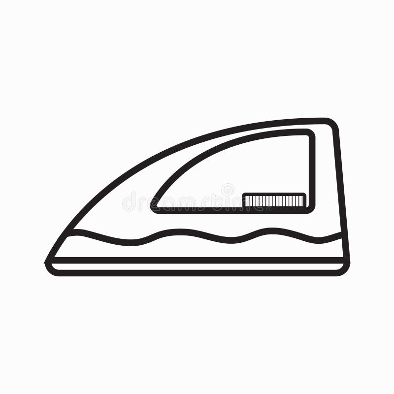 Iron Box. Vector Illustration Decorative Design Stock Vector ...