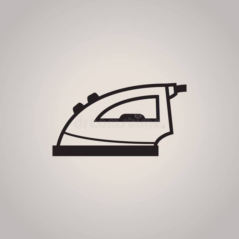 Iron Box. Vector Illustration Decorative Design Stock Vector ...