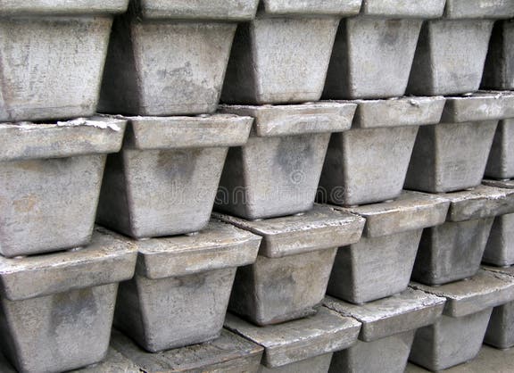 Iron bricks stock photo. Image of material, factory, casting - 3497112