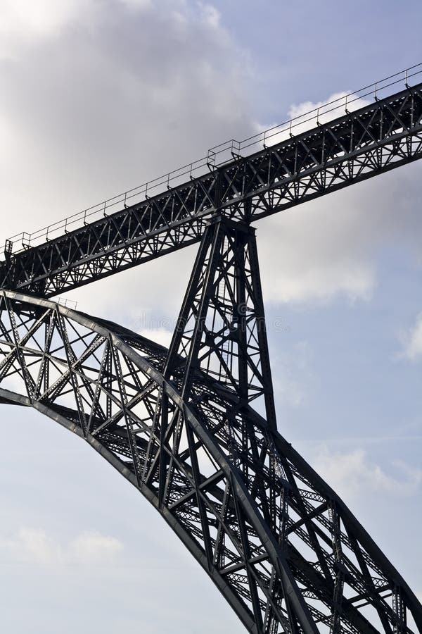 Iron Bridge stock photo. Image of structure, girder, strength - 18531516